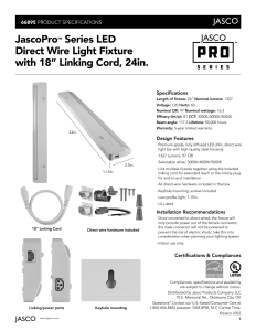 Cut Sheets - www.jascopro.com